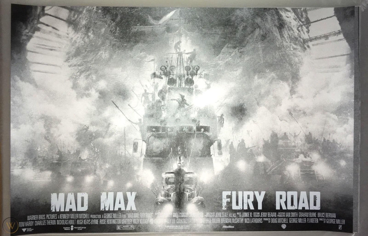 Mad Max Fury Road Movie Poster Variant – Richard Goodall Gallery